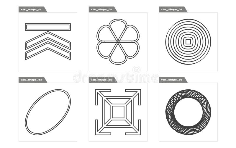 Collection of Y2K Elements. Extraordinary Graphic Assets. Elements for ... Collection of Y2K Elements. Extraordinary Graphic Assets. Elements for ...