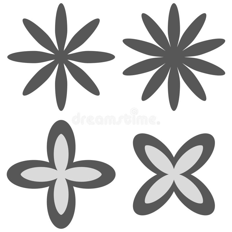 Collection of Y4K Elements. Vector Illustration. EPS 10 Stock Vector ...
