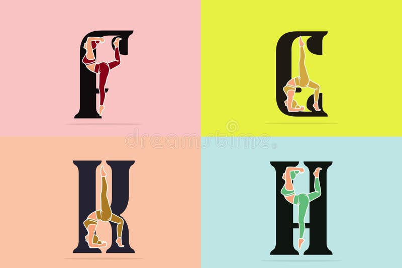 Collections of English Alphabets Letter Vector Design. Creative Letters ...