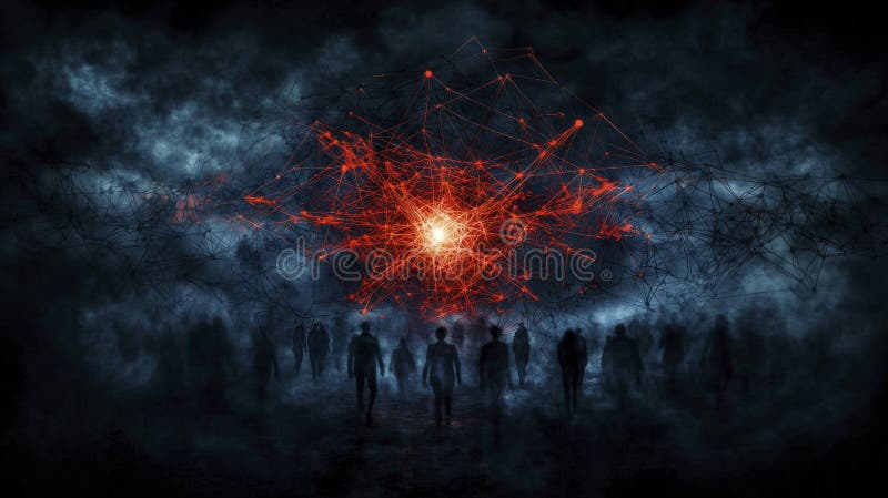 Collective Energy Potential Visualization Conceptual Art Digital ...