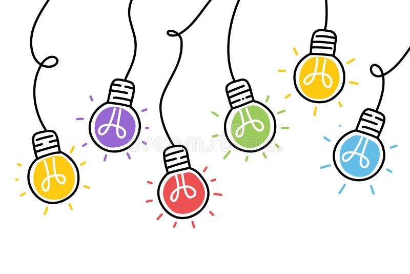 Collective Intelligence or Idea Concept Stock Vector - Illustration of ...