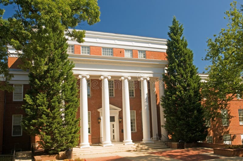 College Campus in Fall stock photo. Image of bachelors - 1569030