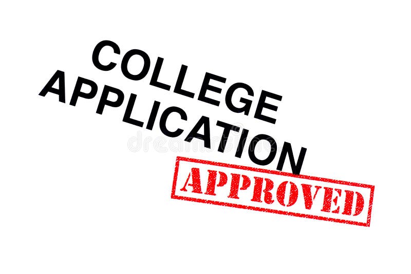 College Application Approved Stock Photo - Image of approve, apply ...
