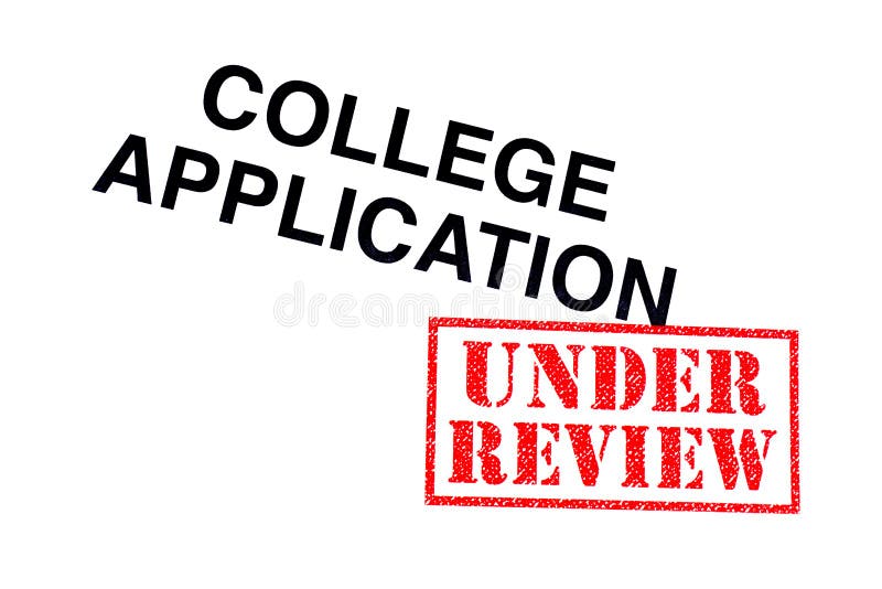 College Application Under Review Stock Photo - Image of college ...