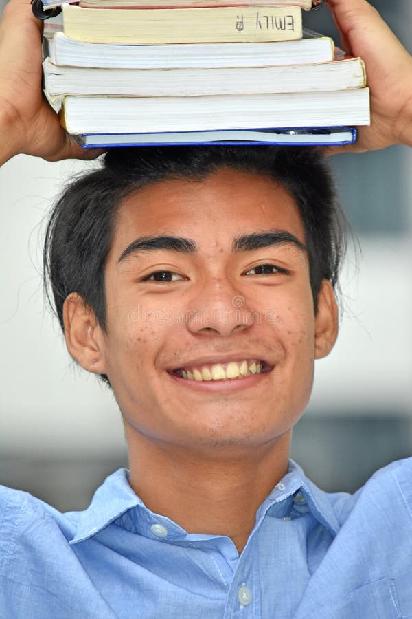 College Asian Boy Student Smiling Stock Image - Image of universities ...