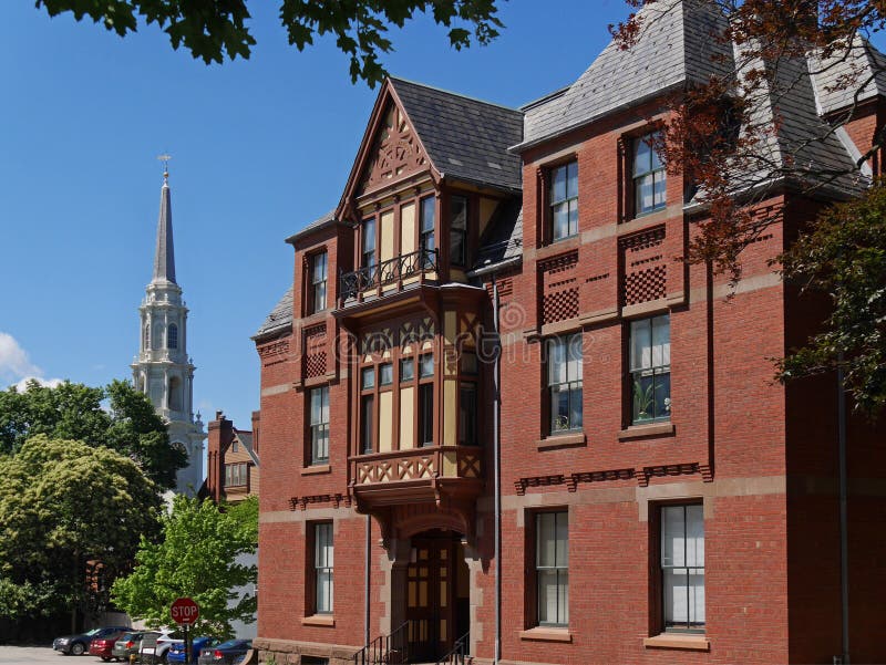 College building stock photo. Image of providence, college - 81510494