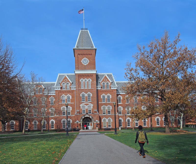 College campus editorial stock photo. Image of american - 79891663