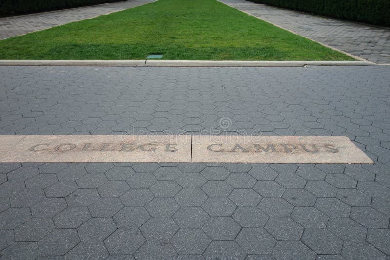 College Campus stock image. Image of student, undergrad - 44595563