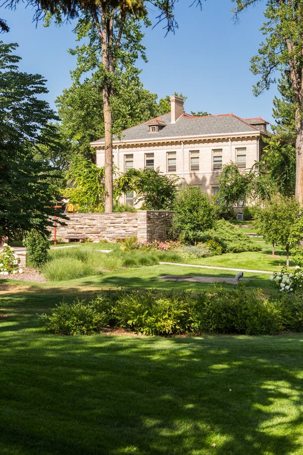 College Campus stock photo. Image of summer, summertime - 88413674