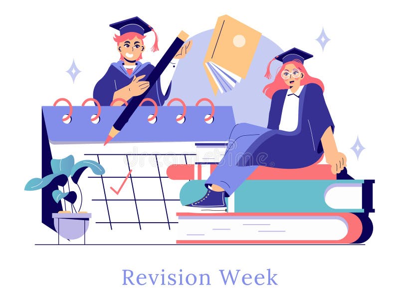 College Choise. Flat Vector Illustration Stock Vector - Illustration of students, planner: 385454196