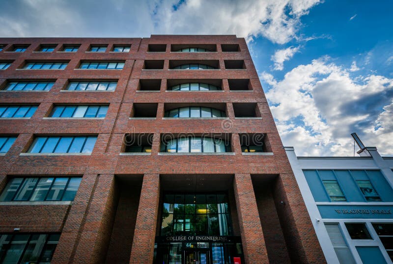 The College of Engineering, at Boston University, in Boston, Mas ...