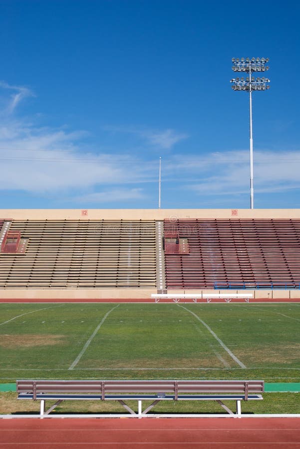 College football stands stock image. Image of bleachers - 10741183