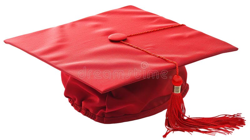 College Graduation Cap Hyper Realistic Highly Detailed Isolated on ...