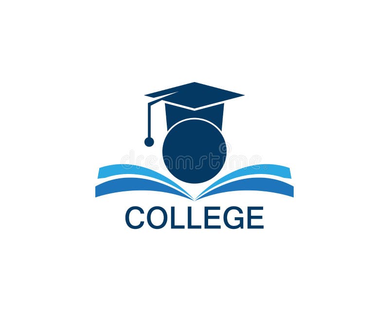 College Icon and Symbol Vector Template Illustration Stock Illustration ...