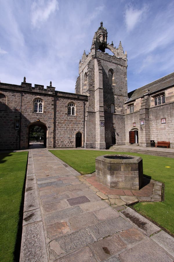 College Building De La Universidad De Aberdeen De Nuevo Rey Imagen de ...
