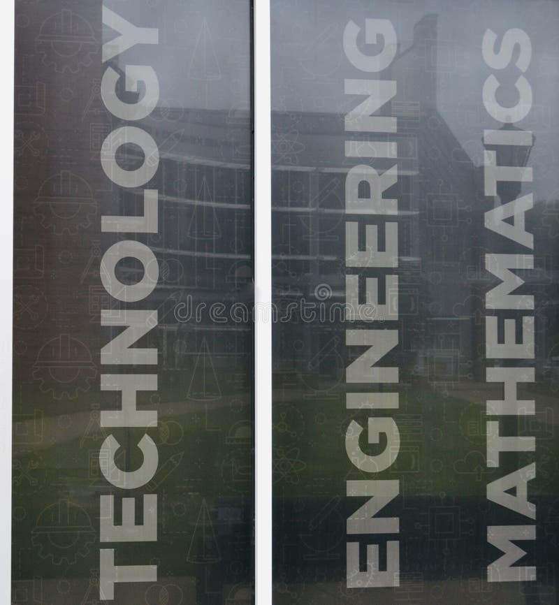 College of Stem, Technology, Engineering and Mathematics Stock Photo ...