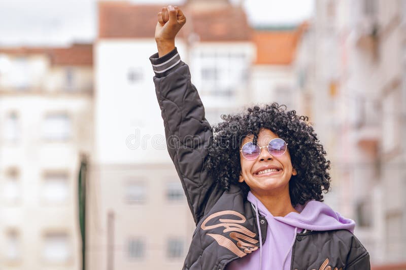 College Student Girl with Successful Stock Image - Image of student ...