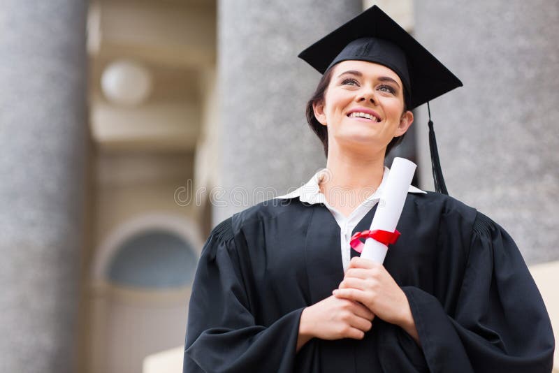 College student graduation stock image. Image of attractive - 37038237