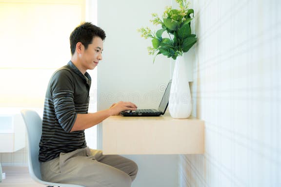 College student laptop stock image. Image of people, study - 30231523