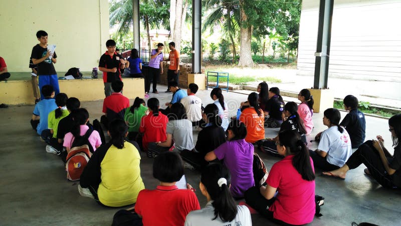 College Student Meeting editorial photo. Image of happy - 56475396