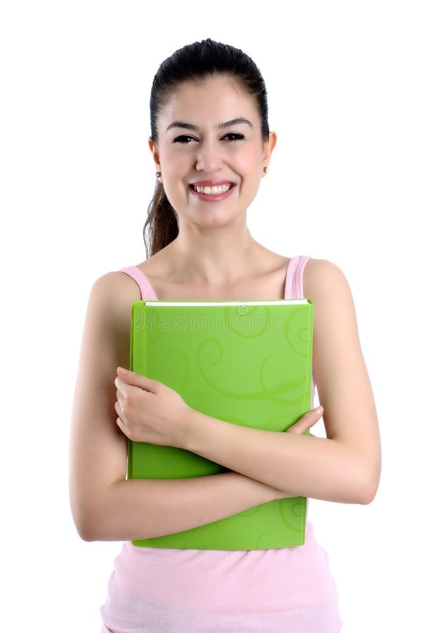 Student smiling at desk stock photo. Image of full, preschool - 2249890