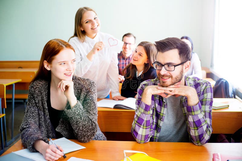 College Students on a Lecture Stock Photo - Image of person, education ...