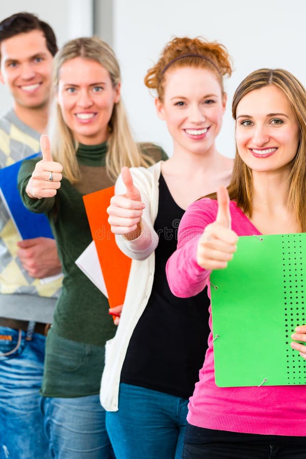 College Students Passed Examination Stock Image - Image of profession ...