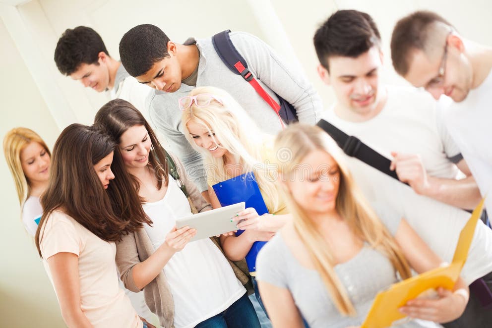 College Students Reading stock image. Image of learning - 30913925