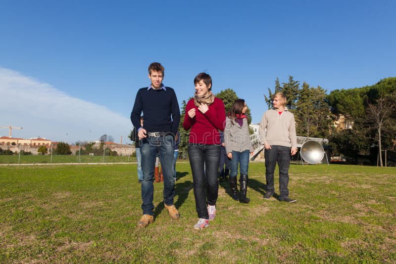College Students on Relax stock photo. Image of latin - 17823728
