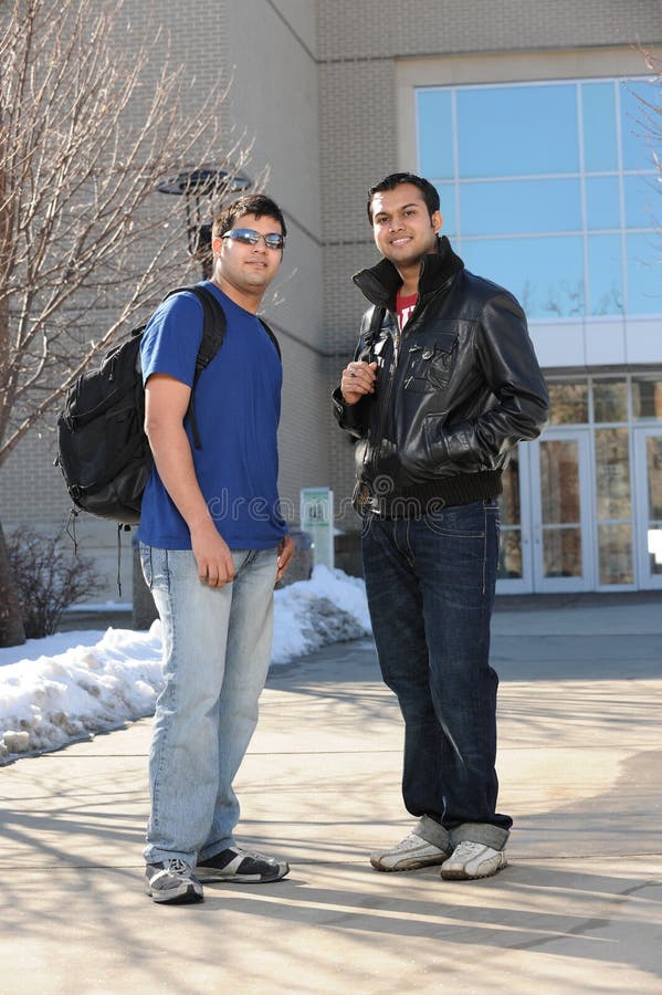 College Students Standing stock photo. Image of building - 71156566