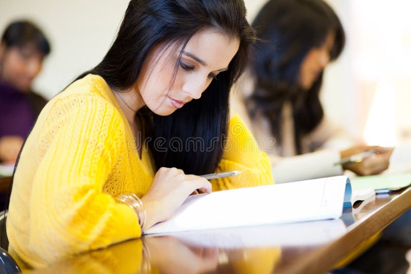 College students studying stock photo. Image of attractive - 25909092