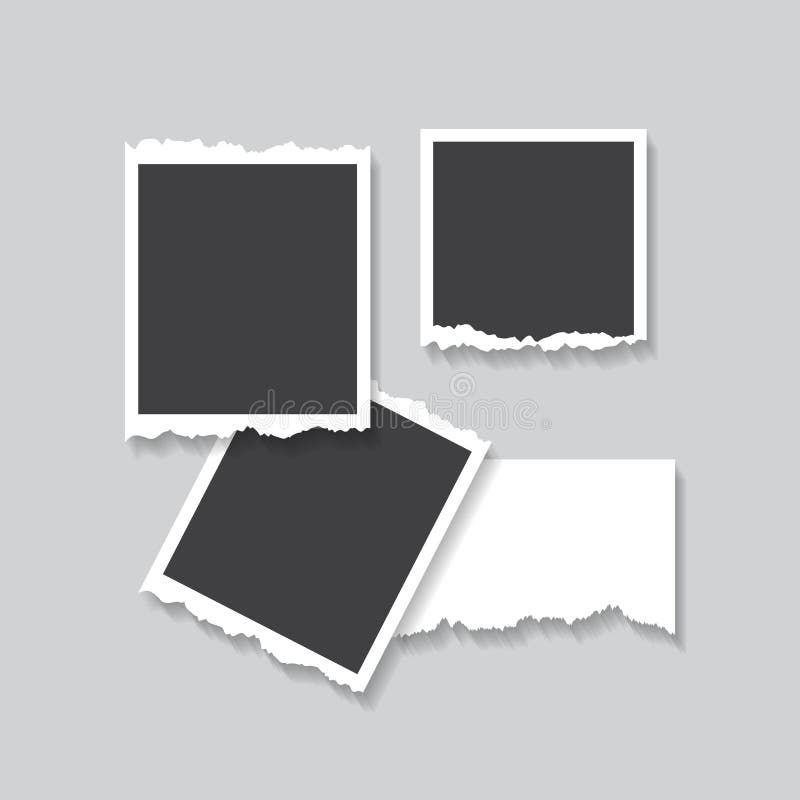 College Template Vector Design Romantic Photo Frame Stock Vector ...