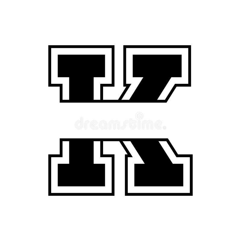 College Varsity Letter and Number EPS Vector Stock Vector ...