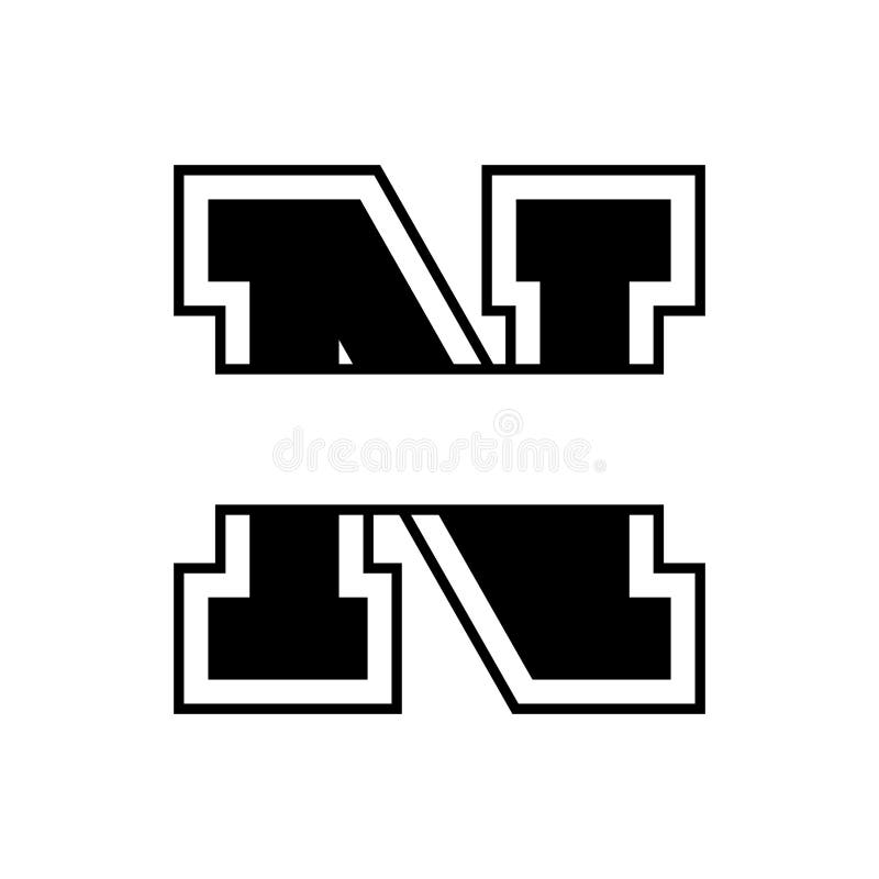 College Varsity Letter and Number EPS Vector Stock Vector ...