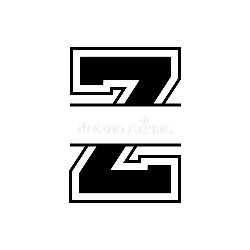 College Varsity Letter and Number EPS Vector Stock Vector ...