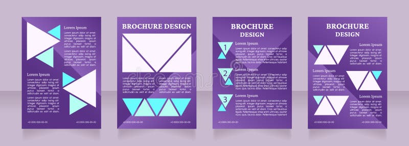 College Welcome Day Program and Schedule Blank Brochure Layout Design ...