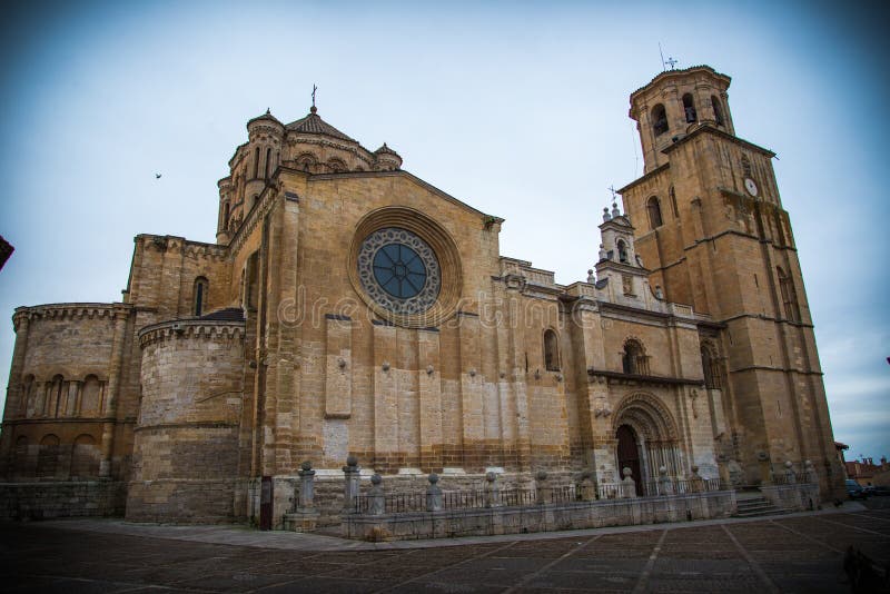 Collegiate church stock image. Image of romanesque, architecture - 84959293