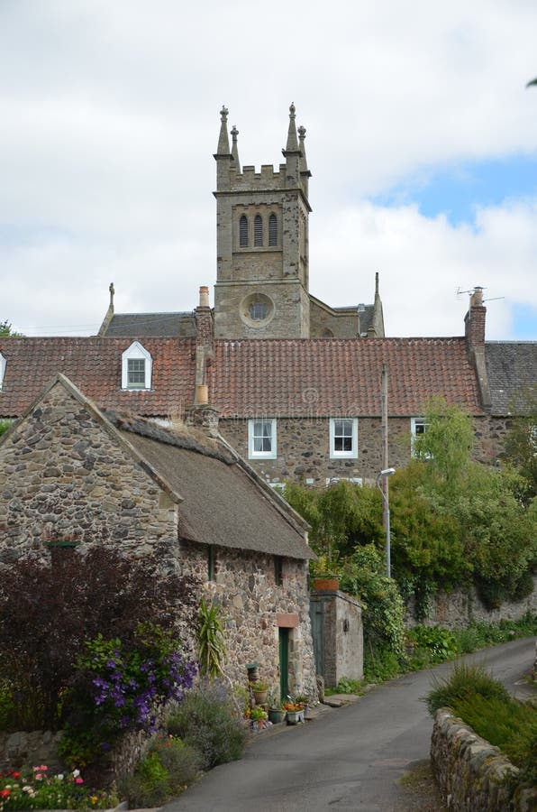 Collessie stock image. Image of historic, collessie, village - 44001975