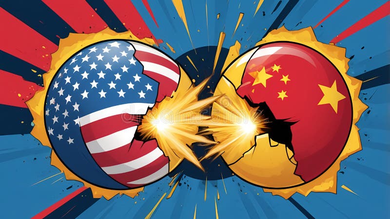 Colliding Globes Stock Illustrations – 2 Colliding Globes Stock ...