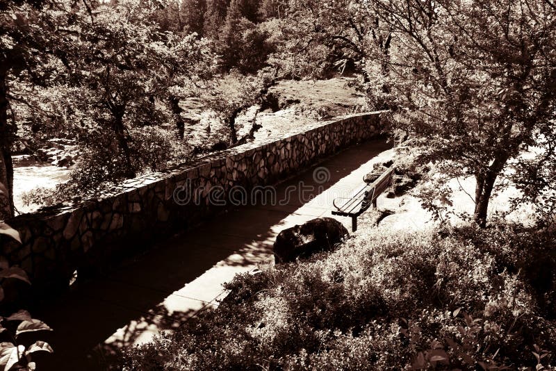 Colliding Rivers Park in Southern Oregon Stock Photo - Image of travel ...