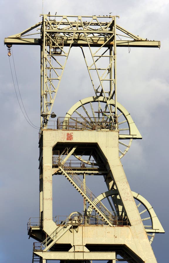 Colliery Pit Head Wheels stock photo. Image of wheel, urban - 2000568