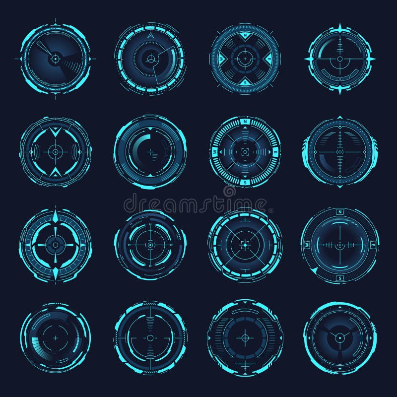 Hud Target Pointer. Laser Crosshair Collimator Sight, Optical Aiming ...