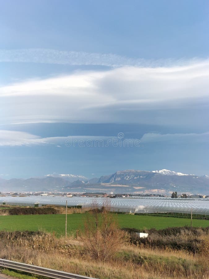 Colline travel guide Italy stock image. Image of cloud - 259297255