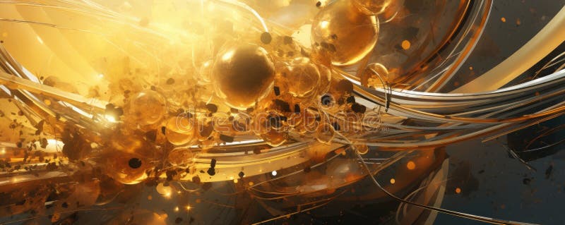 Collision of Abstract Textures and Digital Elements, Merging the ...