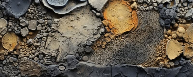 Collision of Contrasting Textures and Materials, Creating a Visually ...