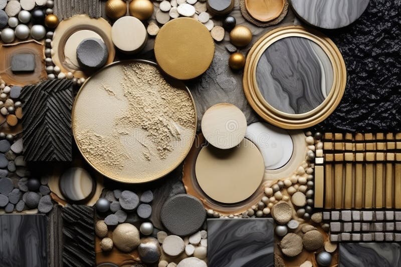 Collision of Contrasting Textures and Materials, Creating a Visually ...