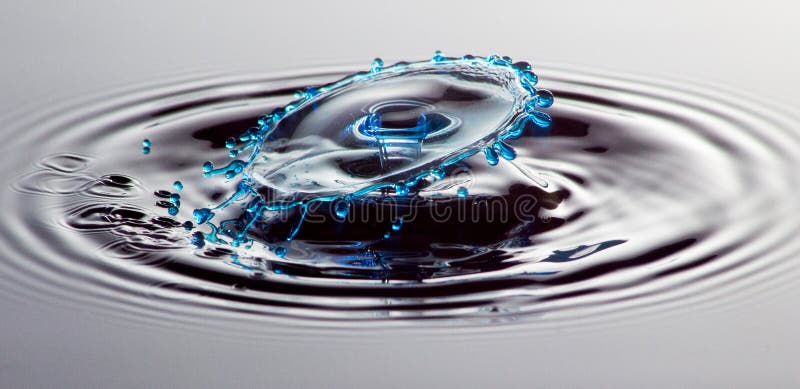 Water splatter and splash. stock photo. Image of rain - 149945566