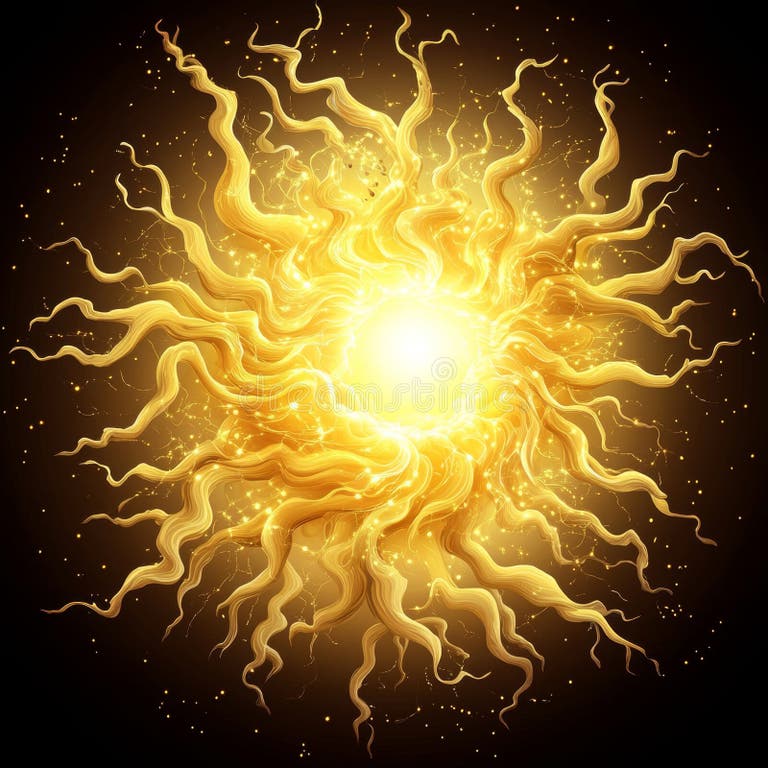 The Collision and Impact Effect on a Black Background, Used in Gaming ...