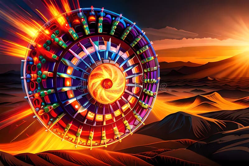 Collision of Nuclei of Elementary Particles, Image of Nuclear Reactions ...