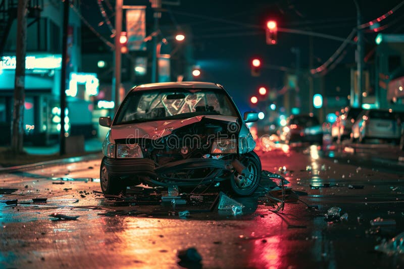 Collision of Vehicles Involved in Major Accident on Road with Major ...